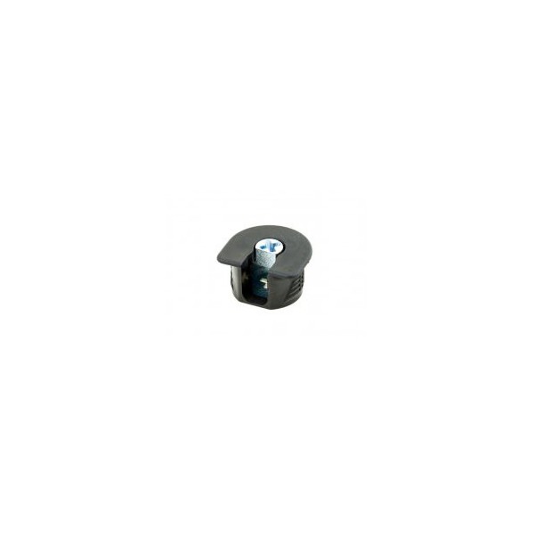 “Raffix” eccentric connector 16mm, black