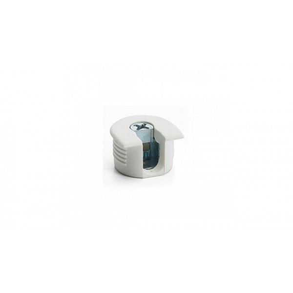 “Raffix” eccentric connector 16mm, white