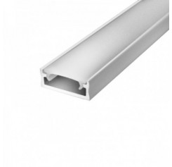 Profile for LED strip, surface MINI, 3m, white