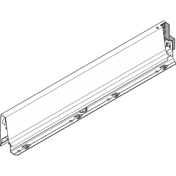 “Blum Intivo/Antaro” drawer side (L) L500 mm, white