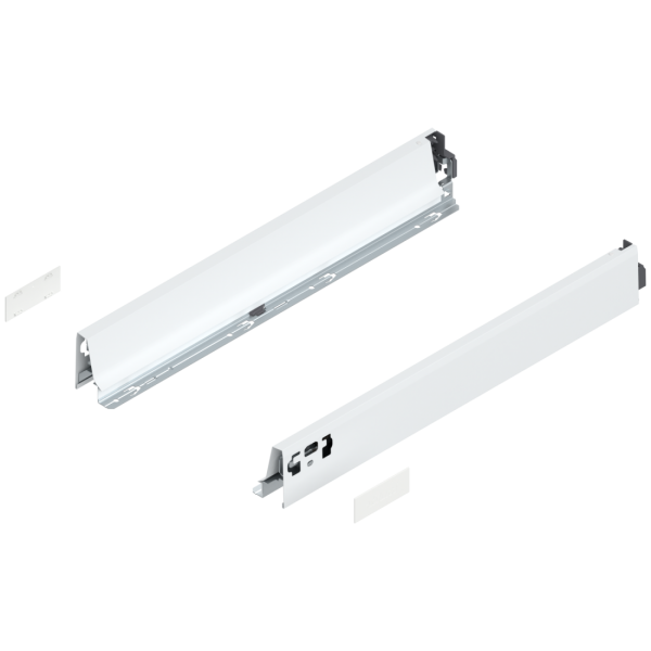 “Blum Intivo/Antaro” drawer sides N, L+R , 500mm, white