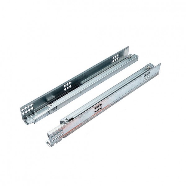 “Tandem” single extension slide set without brackets, push to open L550