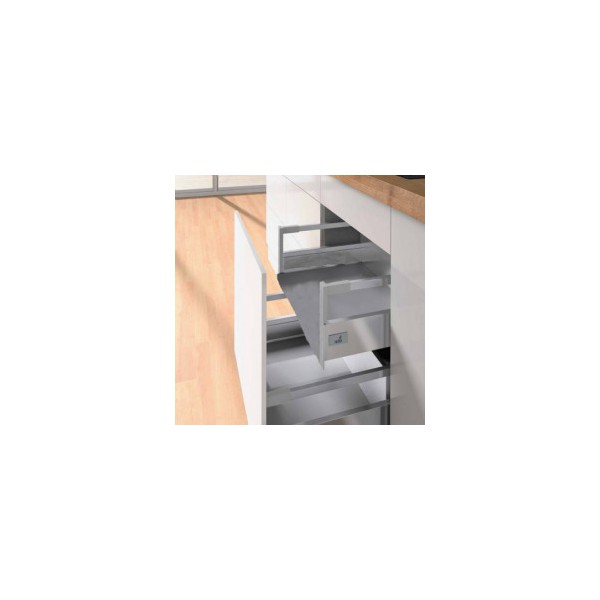 “Atira” internal drawer set H144 L520, soft close, grey