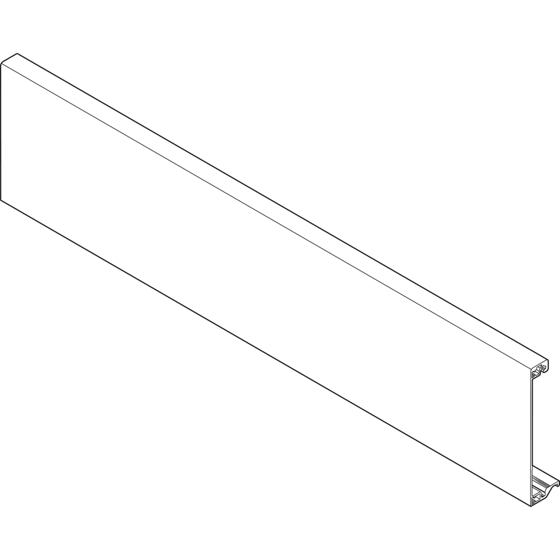“Tandembox Intivo/Antaro” internal drawer facade profile, length - 1036 ...