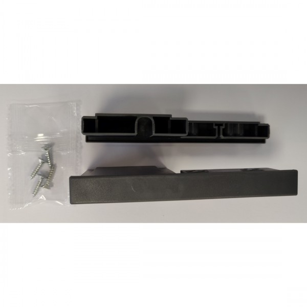 Hanstar Designo facade brackets H90, dark gray color