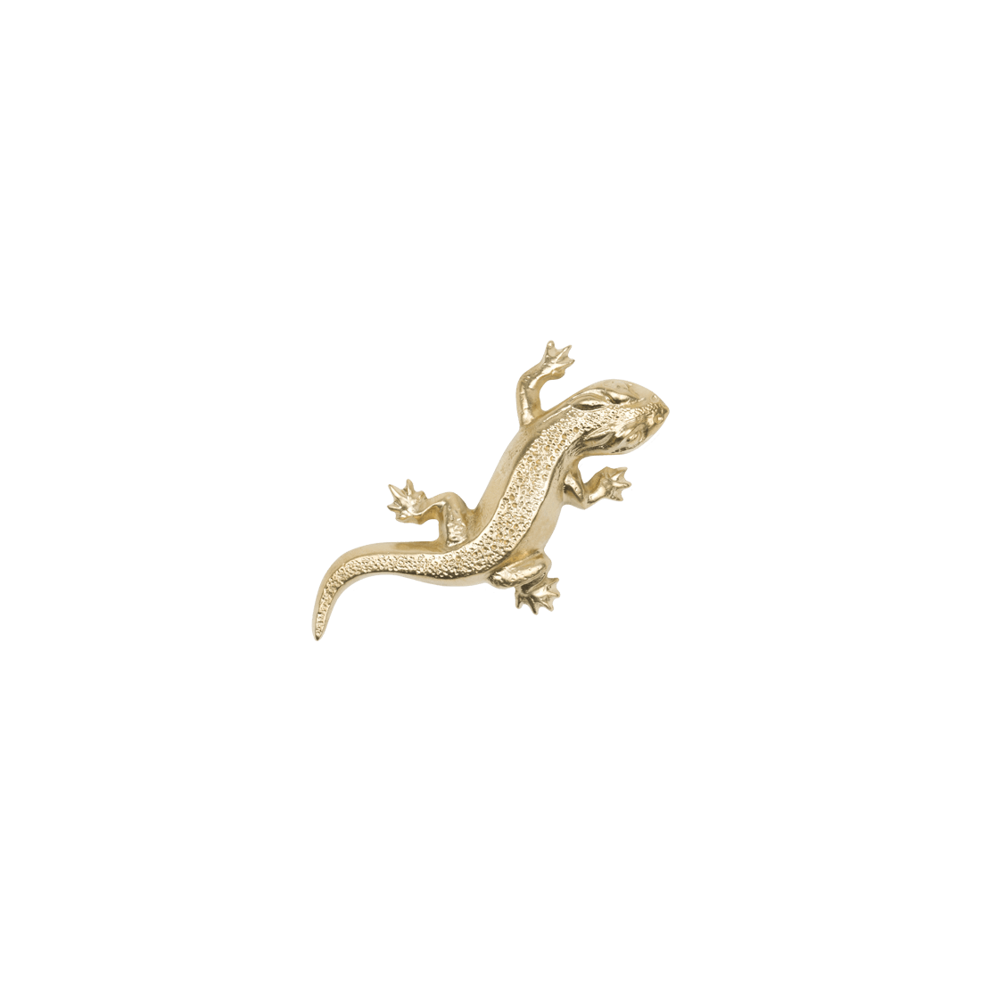 Handle Lizard 110 x 65 mm 24K gold color