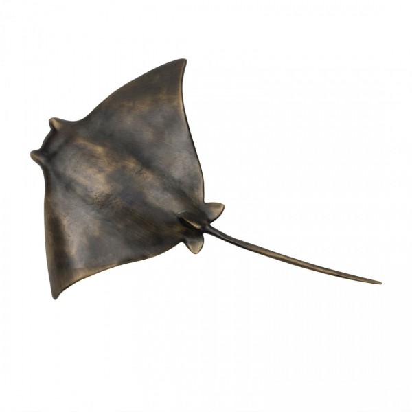 Wall decor Manta III XL 320 x 240 mm copper color