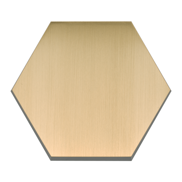 Wall decor Full 190 x 220 mm 24K gold color